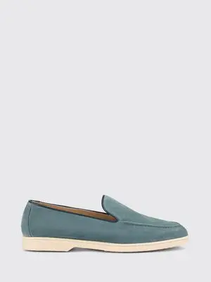 DOUCAL'S Doucal's Suede Loafers Teal