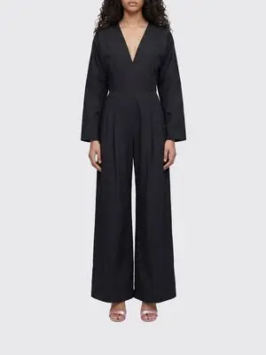 THELATEST Cotton Jumpsuit - Black