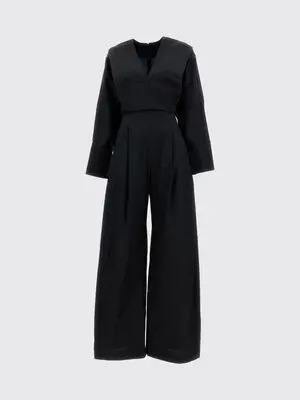 THELATEST Cotton Jumpsuit - Black