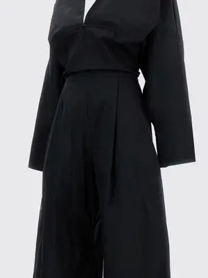 THELATEST Cotton Jumpsuit - Black