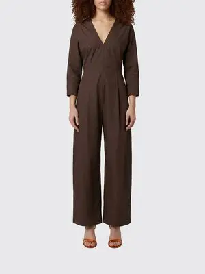 THELATEST Cotton Jumpsuit - Brown