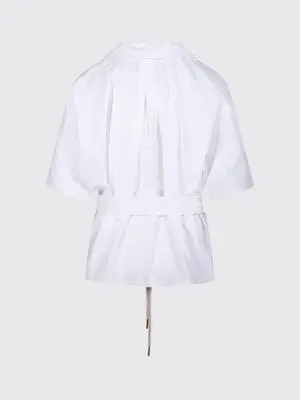 Max Mara Cotton Shirt With Drawstring Waist
