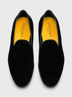 DOUCAL'S Velvet Loafers