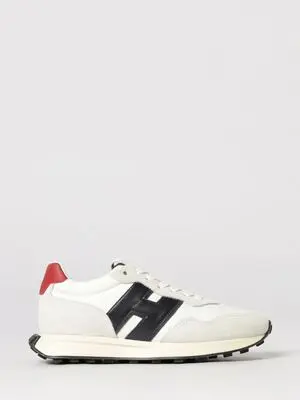 Hogan H601 Leather Sneakers - White