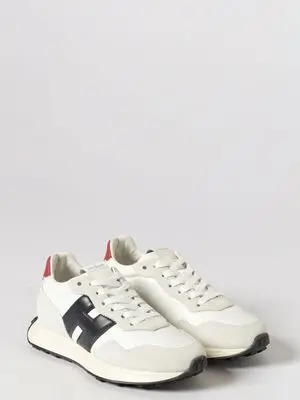 Hogan H601 Leather Sneakers - White