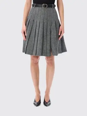 SELF-PORTRAIT Pleated Midi Skirt