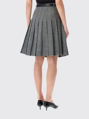 SELF-PORTRAIT Pleated Midi Skirt