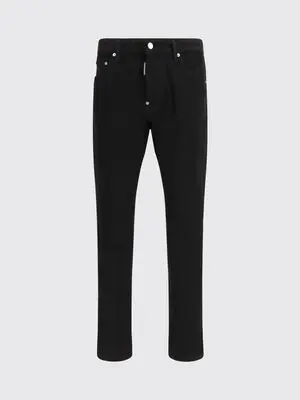 Dsquared2 Dyed Teddy Stretch Denim Jeans - Black