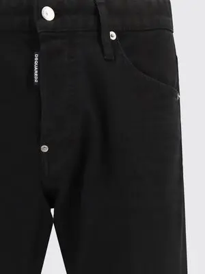 Dsquared2 Dyed Teddy Stretch Denim Jeans - Black
