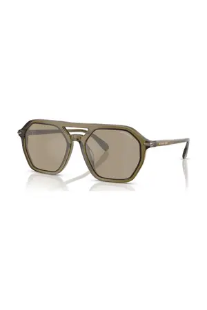 Michael Kors Sunglasses With Pilot Frame - Green