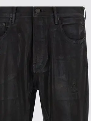 PURPLE BRAND Distressed Denim Straight Jeans