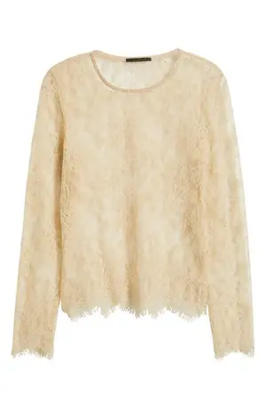 Kobi Halperin Fallon Sheer Lace Top