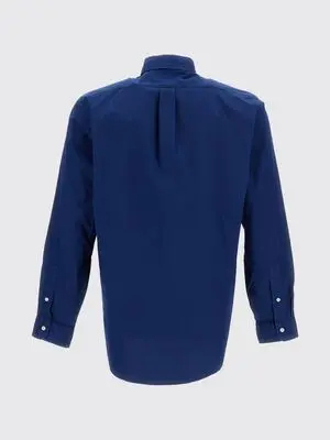 Polo Ralph Lauren Cotton Shirt With Logo - Navy