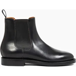 GRANT STONE Chelsea Boot - Black Chromexcel