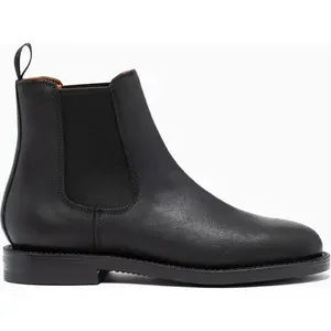 GRANT STONE Josephine Boot - Black Waxed Commander
