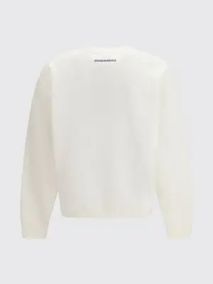 Dsquared2 Smile It Confuses People" Crewneck Sweatshirt - White