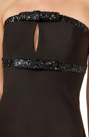 Endless Rose Sequin Strapless Minidress