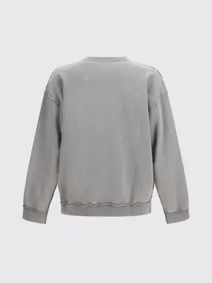 DIESEL® Sweatshirt With Embroidered Logo - Grey