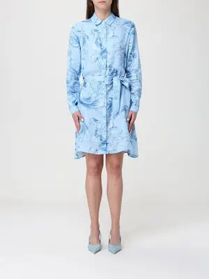 Versace Printed Shirt Dress