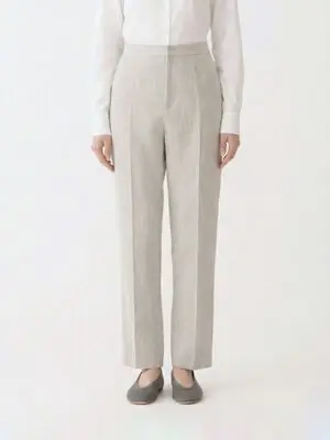 Fabiana Filippi Wool And Cotton Blend Tailored Trousers