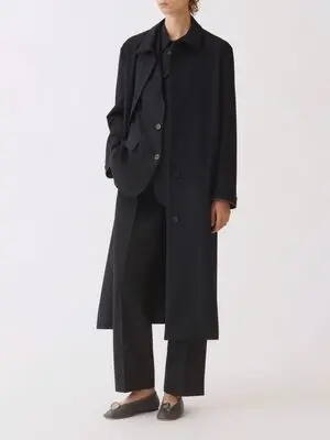 Fabiana Filippi Long Coat - Blue