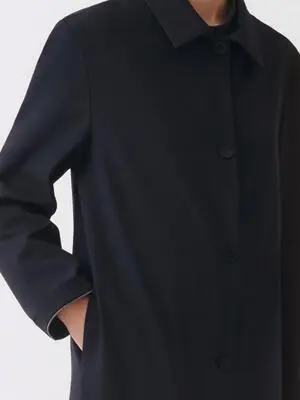 Fabiana Filippi Long Coat - Blue