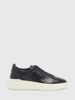 Hogan Nappa Leather Slip-on Sneakers - Navy
