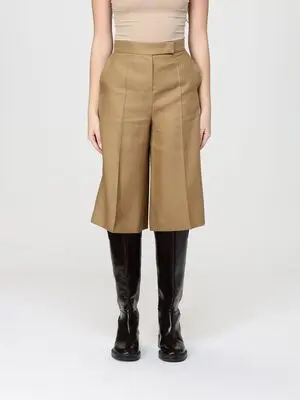 Max Mara Palazzo Linen Trousers - Beige