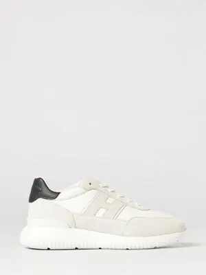 Hogan Hogan Interactive³ Suede And Leather Sneakers White