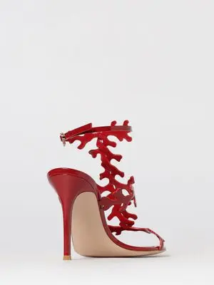 GIANVITO ROSSI Ocean Patent Nappa Stiletto Sandals