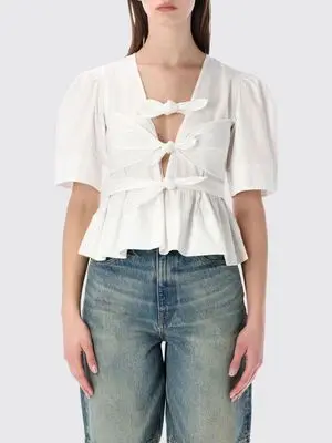 GANNI Top - White