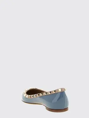 Valentino Garavani Studded Ballet Flats - Grey