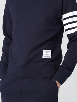 Thom Browne Crew Neck Sweatshirt - Blue