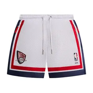 Kith For Nba All-star New Jersey Nets Shorts - White