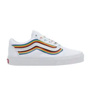 VANS Old Skool 'pride Rainbow - White