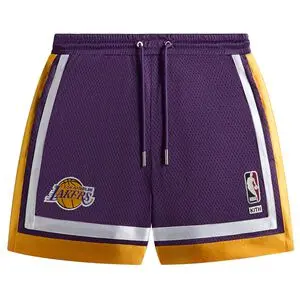 Kith For Nba All-star Los Angeles Lakers Short 'noble - Purple