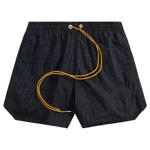 Rhude Crocodile Swim Shorts - Black