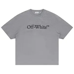 Off-White Big Bookish Skate T-shirt - Grey
