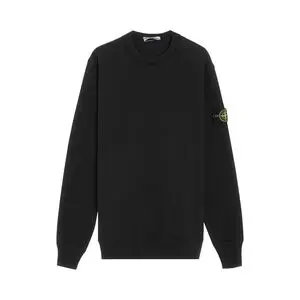 Stone Island Garment Dyed Classic Sweatshirt - Black