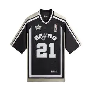 Kith For Nba All-star San Antonio Spurs Leon Shirt - Black