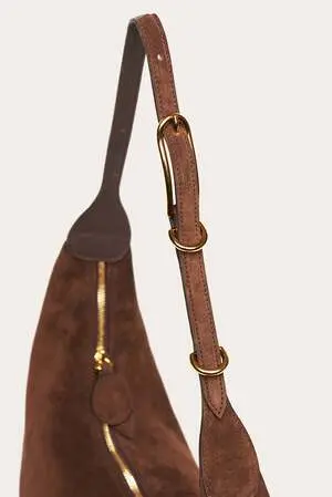 LIFFNER Moon Hobo Dark Suede