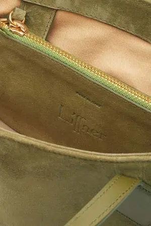 LIFFNER Micro Herb Suede Top Handle Bag