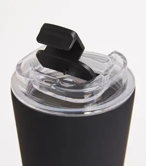 Harrods Logo Travel Cup - Black