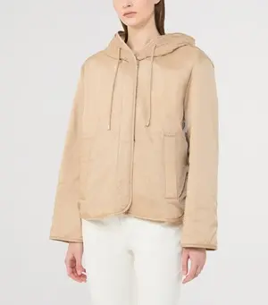 Max Mara Water-repellent Hooded Padded Jacket