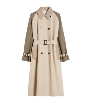 Max Mara Gabardine Reversible Trench Coat