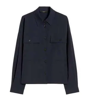 Max Mara Virgin Wool Overshirt