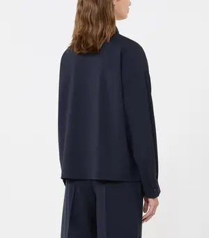 Max Mara Virgin Wool Overshirt