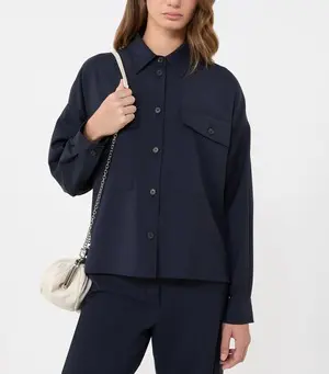 Max Mara Virgin Wool Overshirt