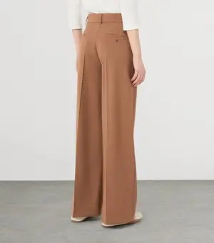 Max Mara Wool Wide-leg Trousers