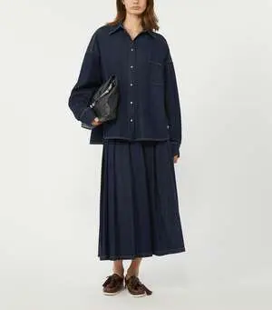 Max Mara Relaxed Denim Shirt